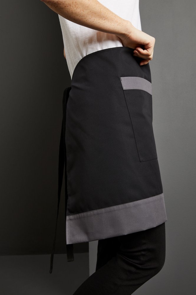 Contrast Short Apron,